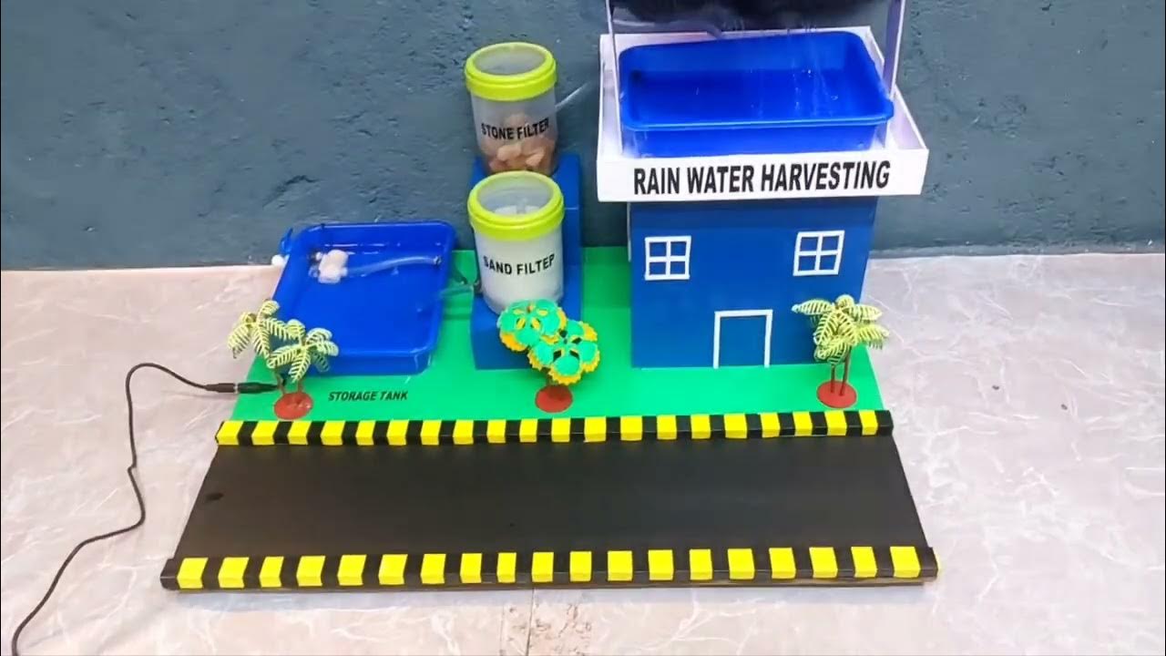 RAIN WATER HARVESTING PROJECT || CREATIVITY THINK || - YouTube