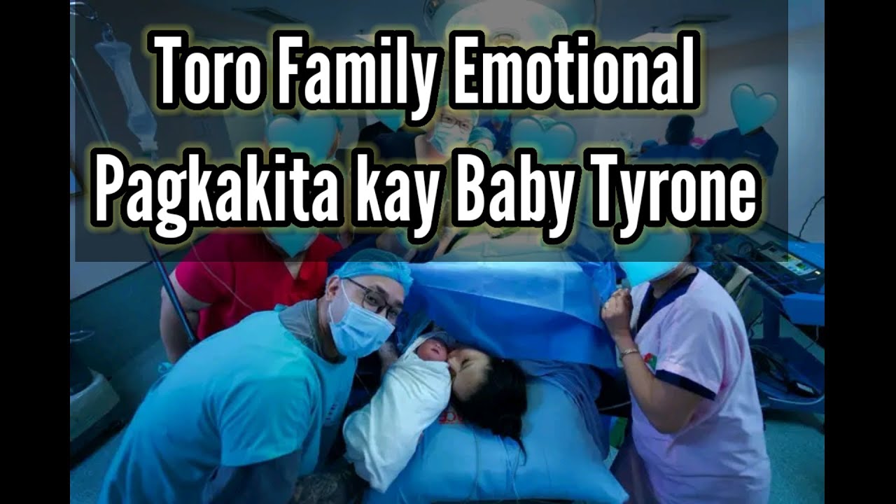 Reaksyon Ng Toro Family Pagkakita Kay Baby Tyrone - YouTube