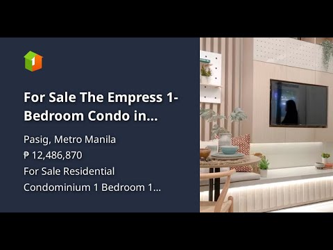 For Sale The Empress 1-Bedroom Condo in Capitol Commons - YouTube