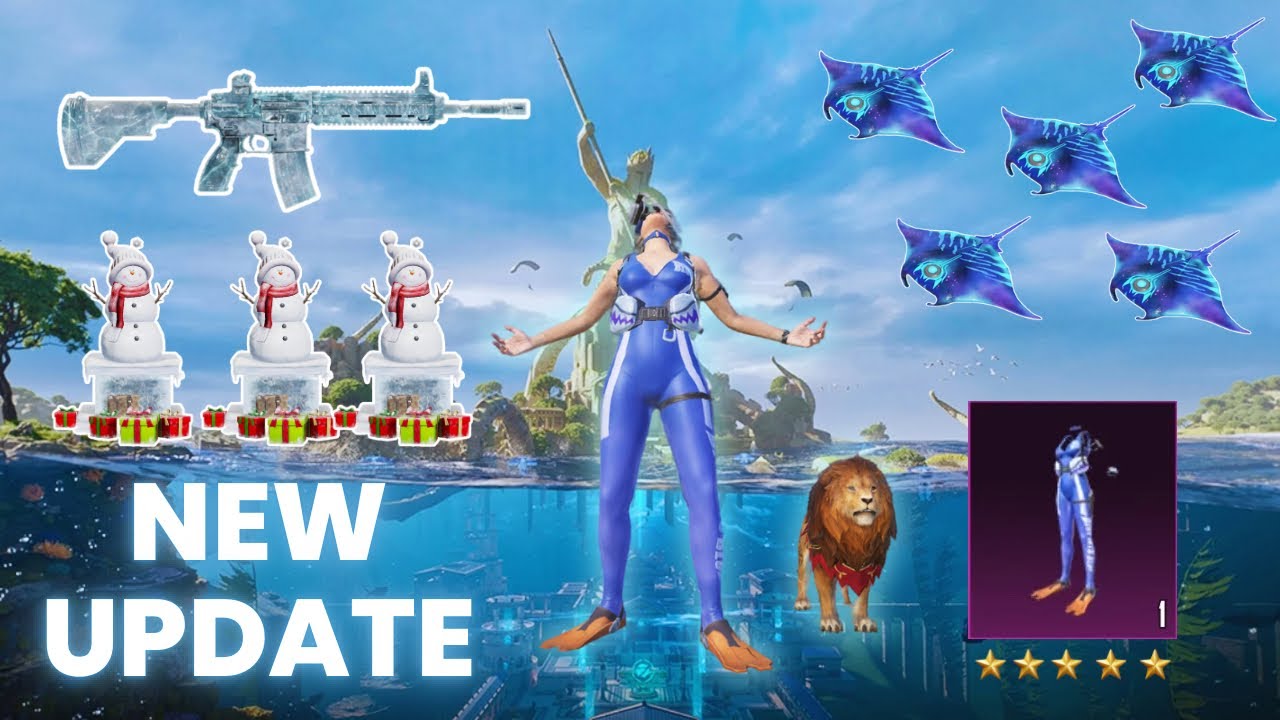 Wow🤩! Pubg OCEAN ODYSSEY Gameplay | Pubg 3.3 Update | CIKE PUBG - YouTube