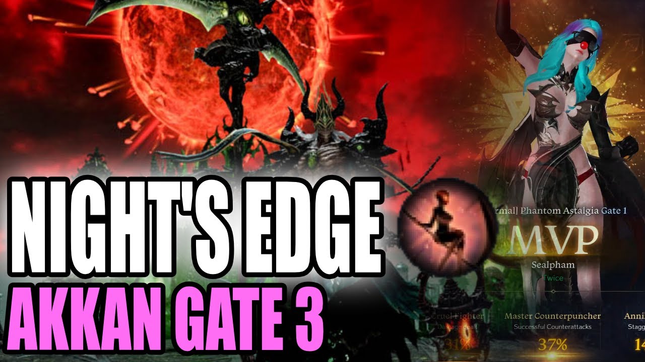 Night's Edge Cruel Fighter - NM Akkan Gate 3 Commentary Run (1595 Soul ...