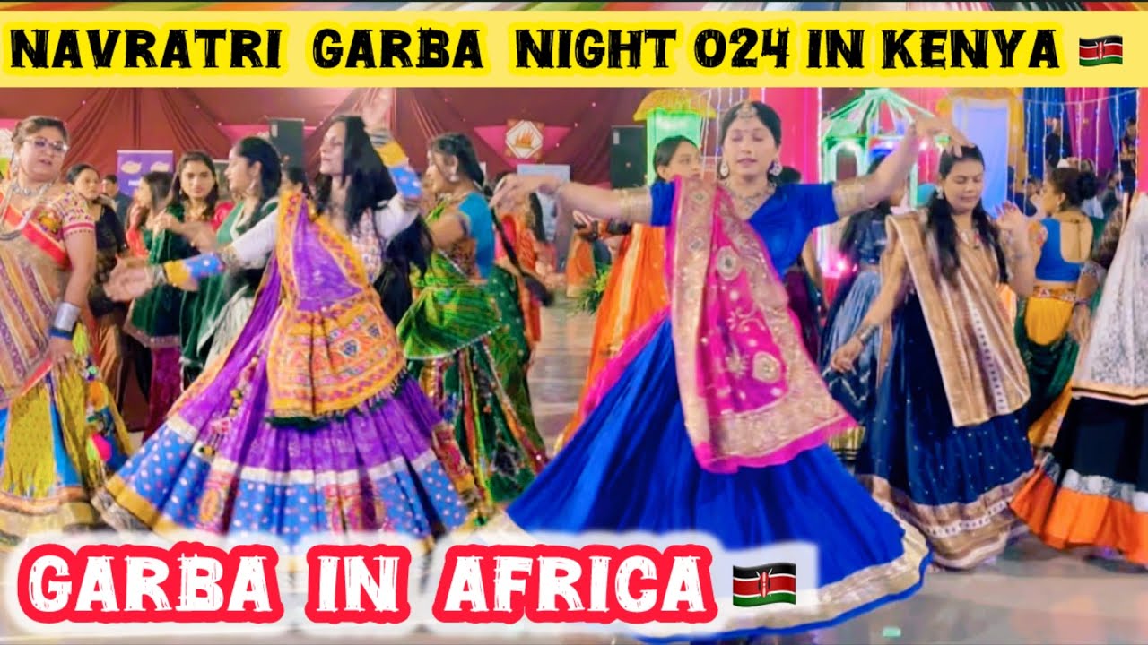 Navratri Special Garba 2024 | Live Garba At Nairobi | Garba Dandiya ...