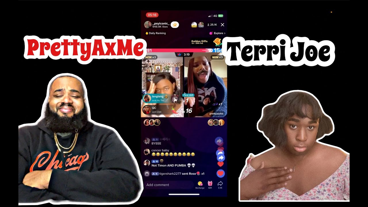 Terri Joe & Prettyaxme Battle | Terri Joe Live | REACTION - YouTube