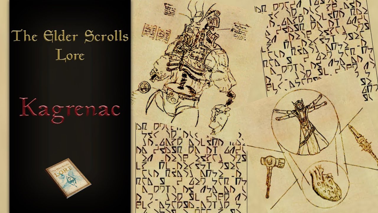 Kagrenac, The Greatest Dwemer Crafter - The Elder Scrolls Lore - YouTube