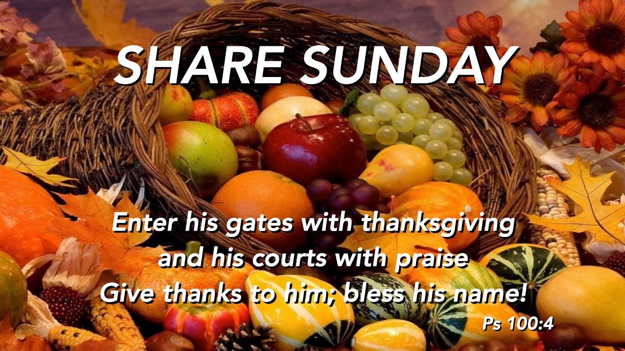 Share Sunday! - YouTube