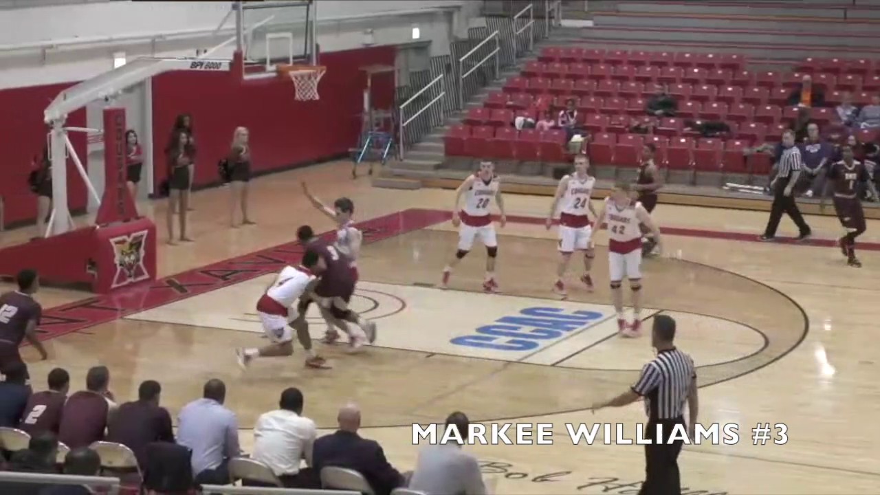 MARKEE WILLIAMS OFFICIAL 16-17 ROBERT MORRIS HIGHLIGHT TAPE - YouTube