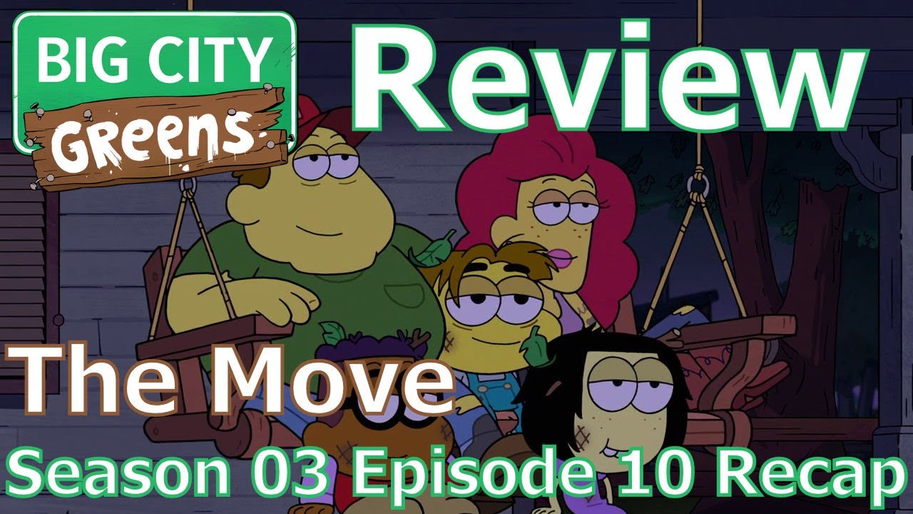 Big City Green Review ~ Season 03 Episode 10 ~ The Move - YouTube
