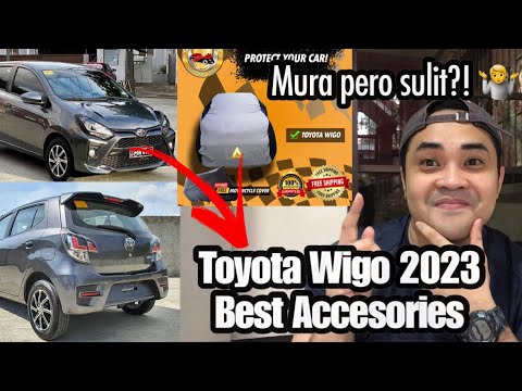 TOYOTA WIGO 2023 G AT BEST ACCESSORIES | HOW TO INSTALL | Jaden Yael ...