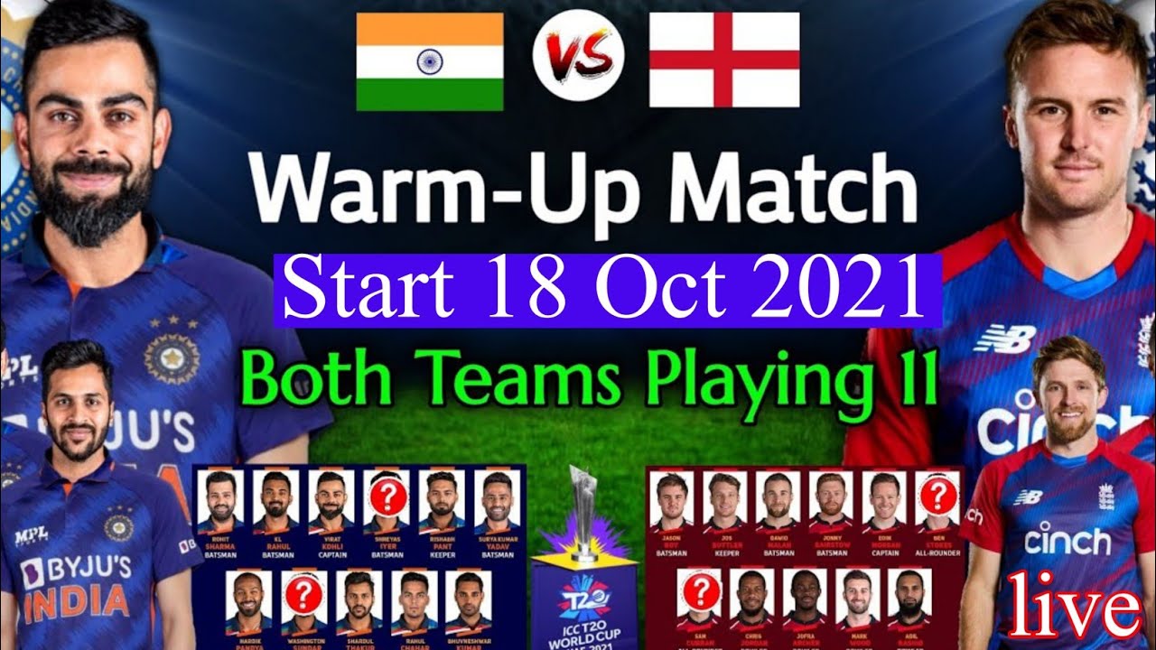 India Vs England Playing 11 | Ind Vs Eng Warm-up Match T20 World Cup ...