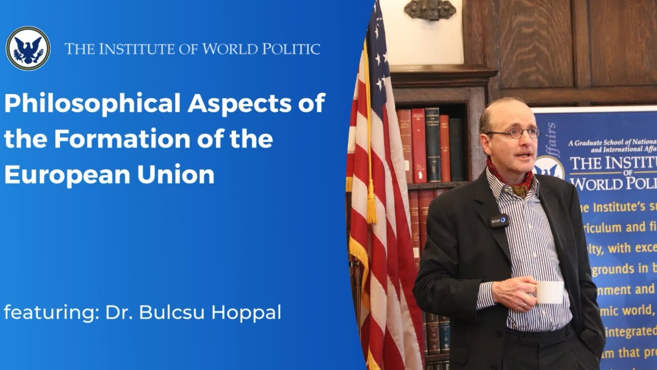 Philosophical Aspects of the Formation of the European Union - YouTube