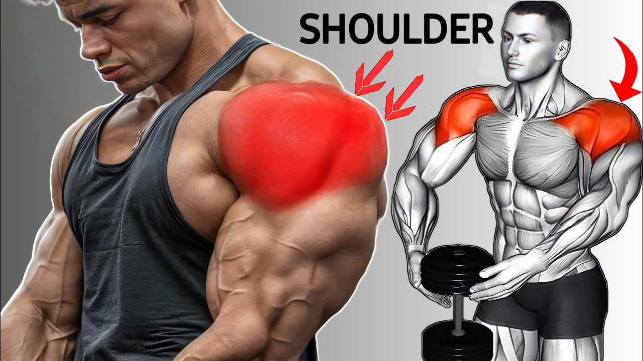 World's Best Shoulder Workout to Build Wider Shoulders - YouTube