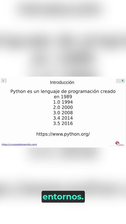 Historia de Python - Cursos de Desarrollo - República Web - YouTube