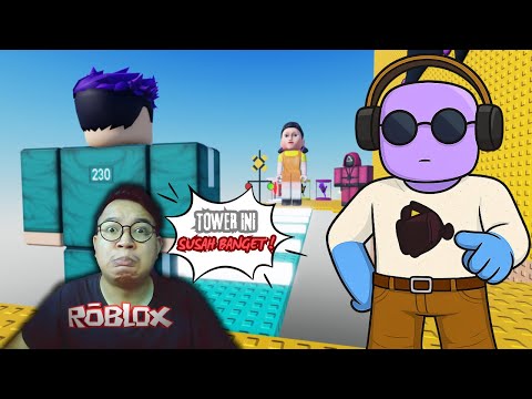 SUSAH BANGET INI TOWER ! BOCIL SPAM JATOH JANGAN MASUK ! MABAR ROBLOX ! SQUID GAME TOWER #roblox