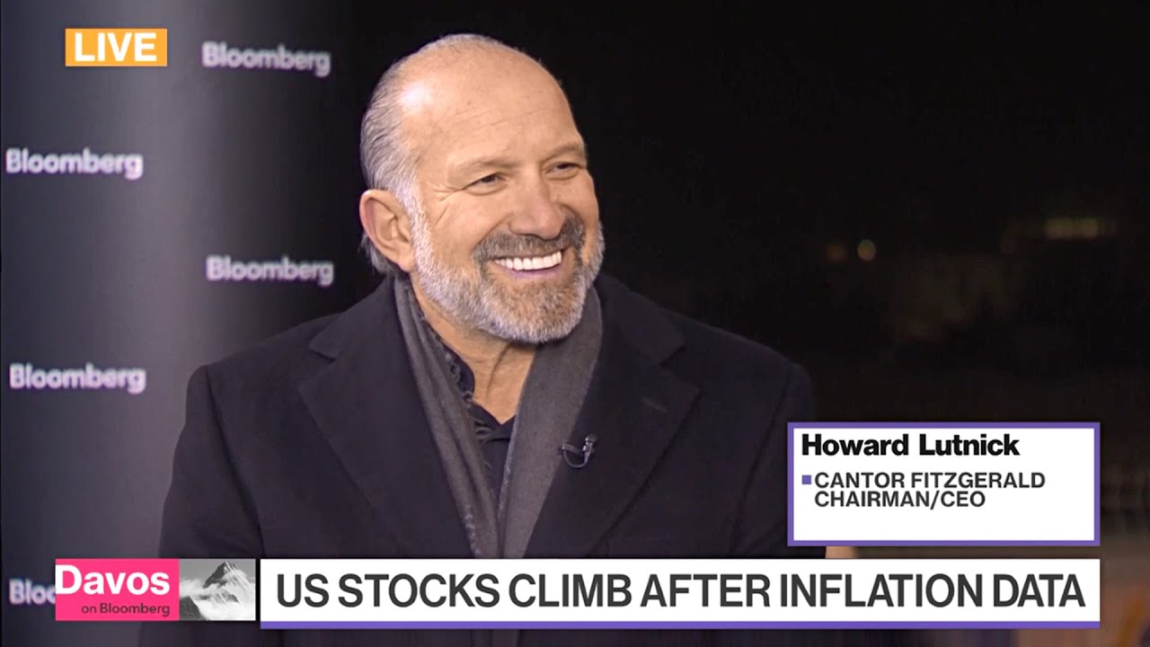 Howard W. Lutnick Joined Bloomberg’s David Westin in Davos - YouTube