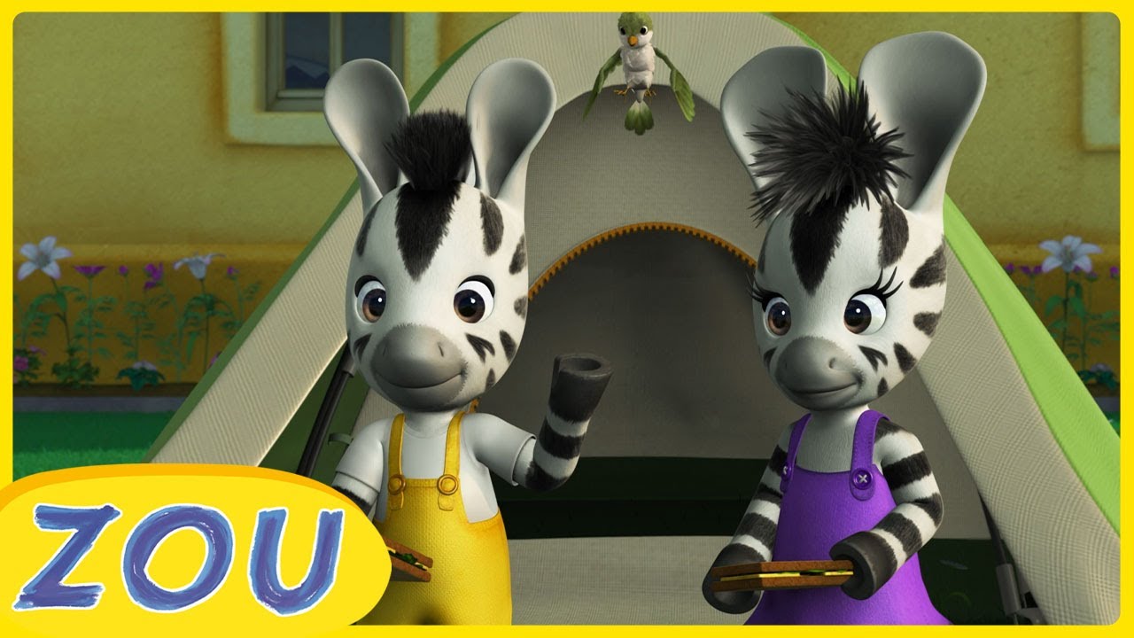 ZOU goes camping | NEW EPISODE | ZOU in English | Cartoons for Kids ...
