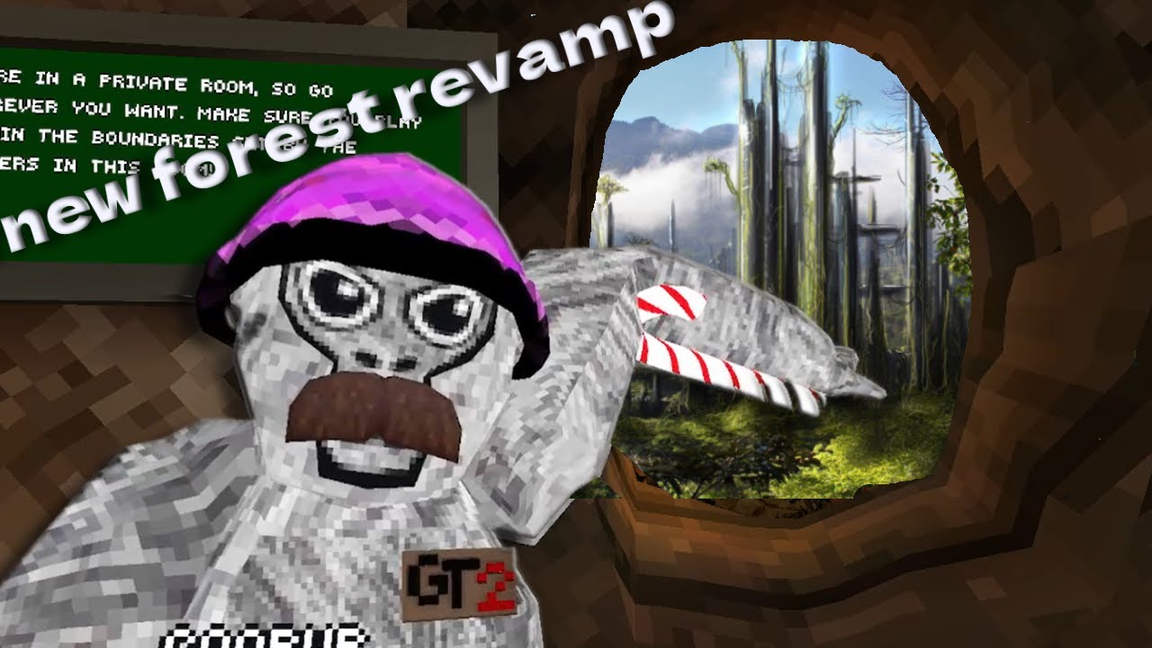 new forest revamp(gorilla tag) - YouTube