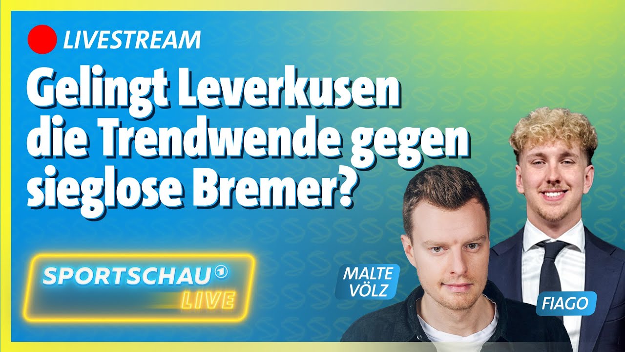 🔴 Spieltag 19: Sportschau LIVE mit Malte Völz & YouTuber @Fiago ...