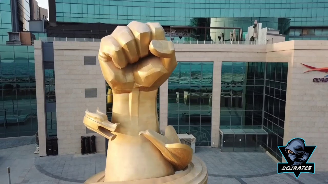 Mavic pro platinum Olympia mall Kuwait قبضة الشهيد تصوير جوي - YouTube