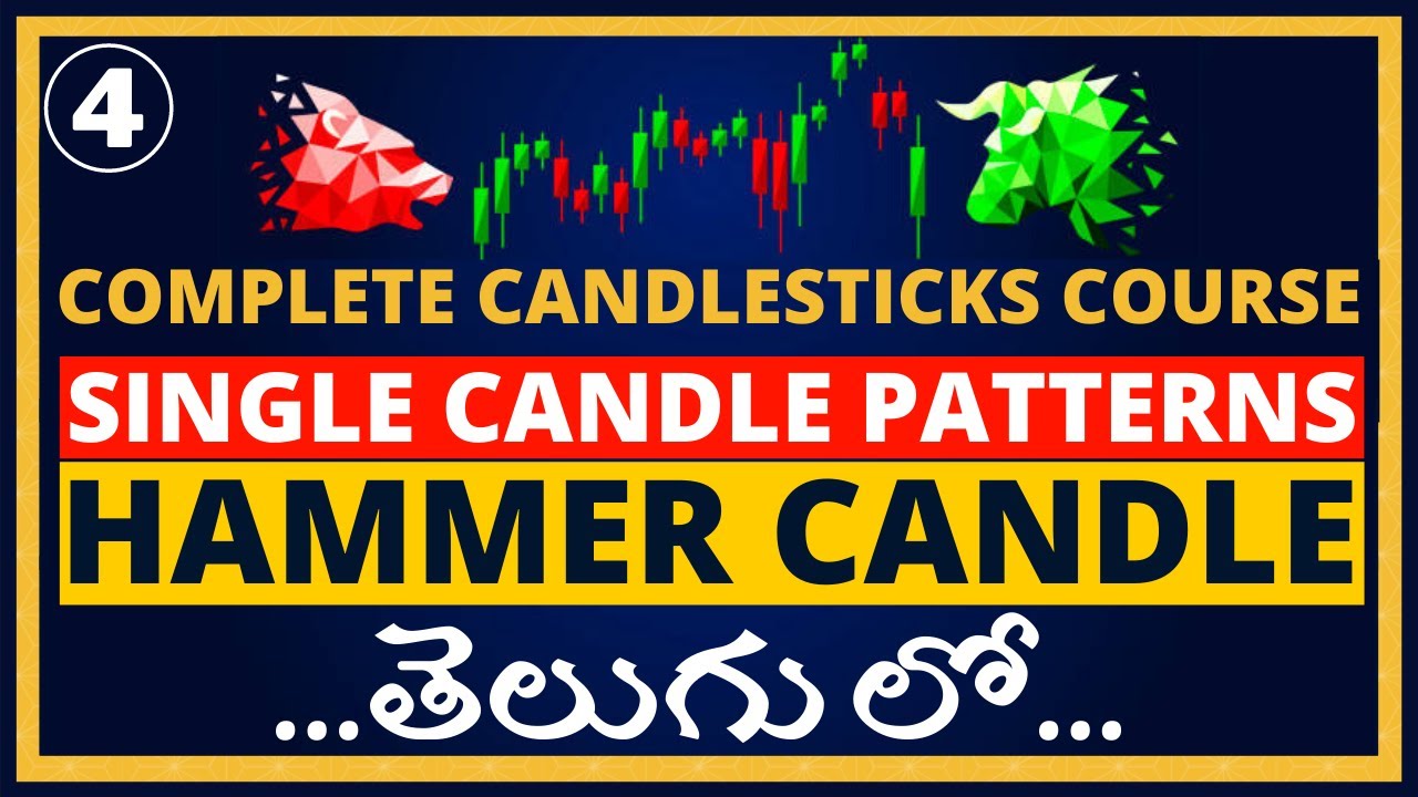 Hammer Candlestick Pattern | Complete Candlesticks Course in TELUGU ...