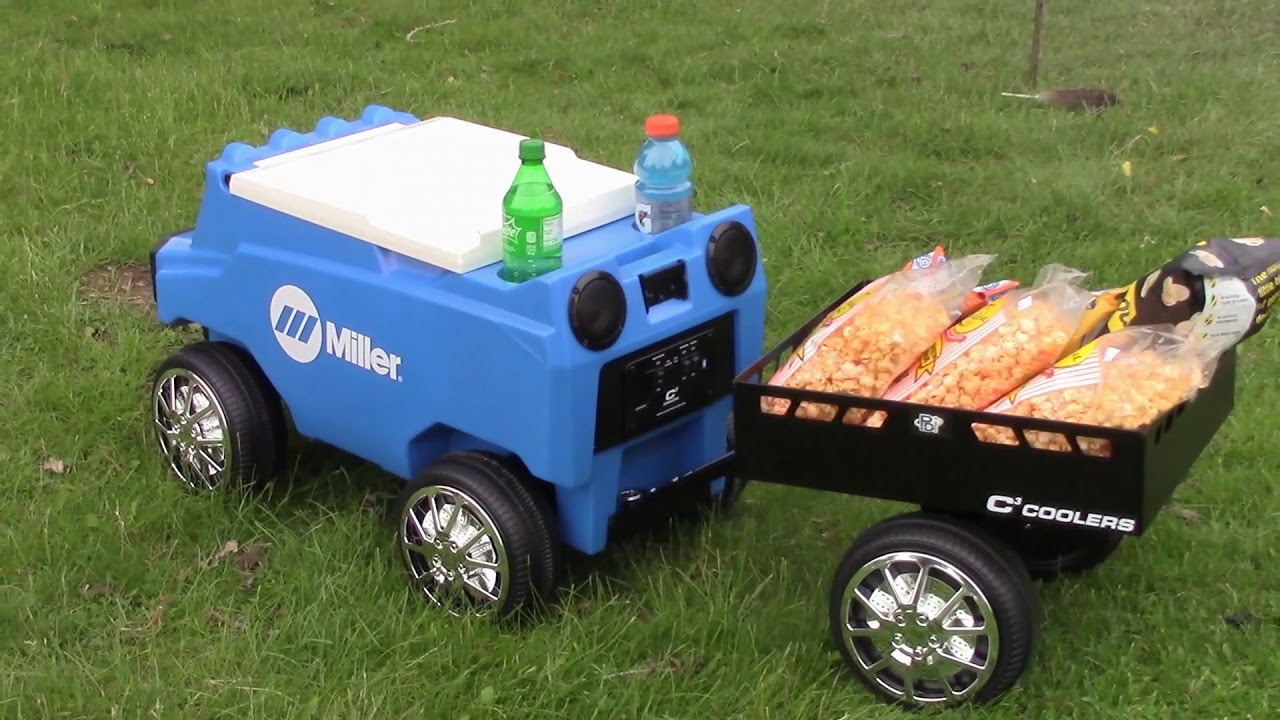 Custom Miller Rover Cooler - YouTube