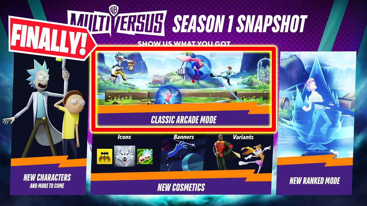 Multiversus Ranked or Arcade Mode TODAY - YouTube
