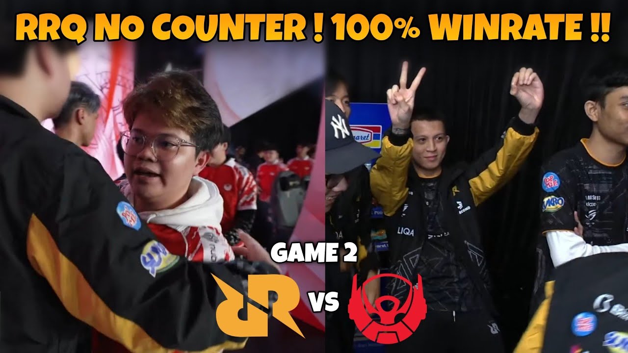 RRQ 100% WINRATE !! CALON JUARA🏆🏆🏆!! RRQ VS BTR GAME 2 MPL ID SEASON 12 ...
