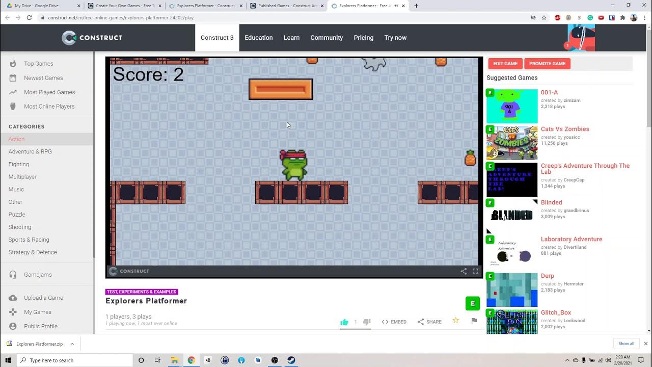 Construct 3 Platformer Tutorial - 0 Intro - YouTube