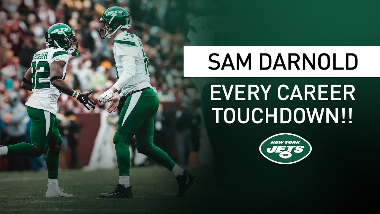 Every Touchdown Of Sam Darnold's Career | New York Jets | NFL - YouTube