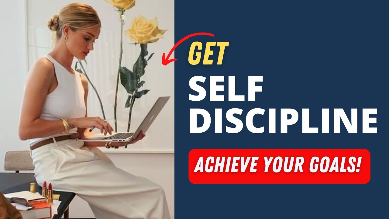 Learn how to be disciplined: The 4 steps to success - YouTube