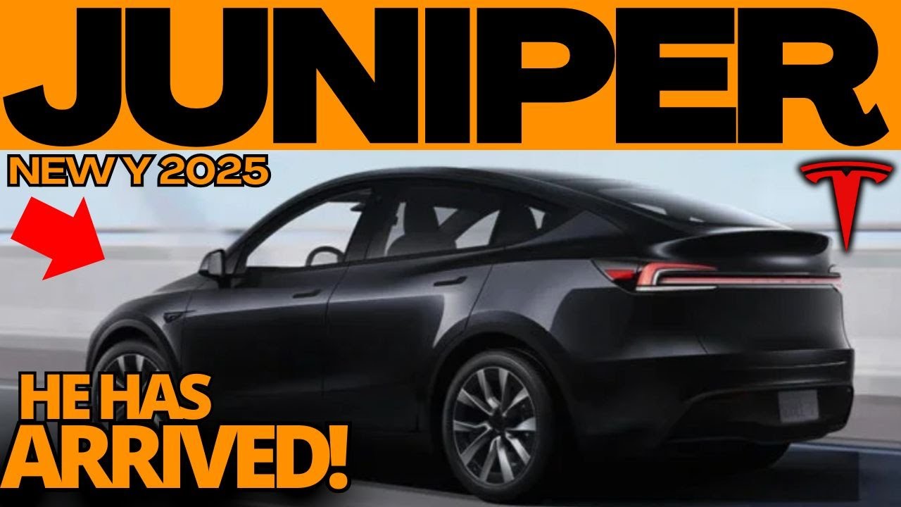 TESLA MODEL Y JUNIPER 2025 - Juniper Project Confirmed For Early 2025 ...
