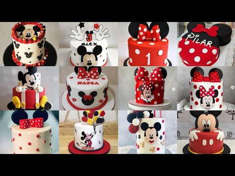 Best Mickey Mouse Birthday Cake Ideas | Disney Theme Cakes l - YouTube