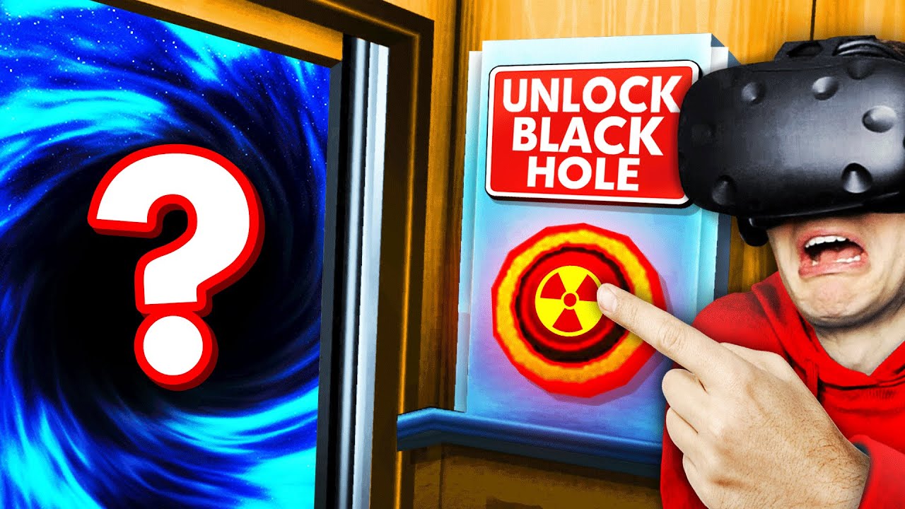 Opening SECRET BLACK HOLE With VR ELEVATOR (Floor Plan VR Funny ...