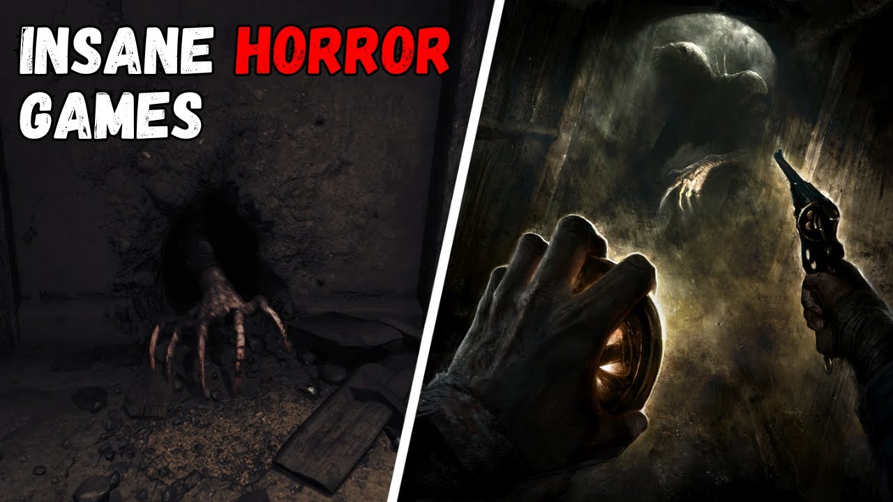 4 New Insane Horror Games - YouTube