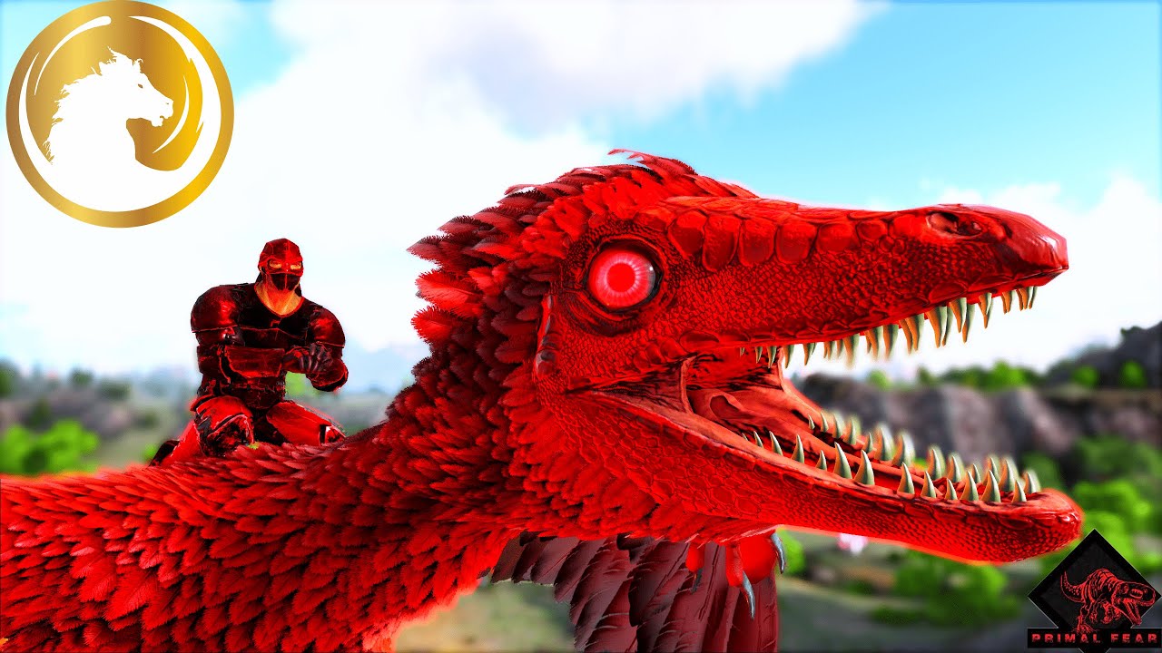 ARK Primal Fear Elemental Electric Megaraptor I ARK Survival Evolved ...