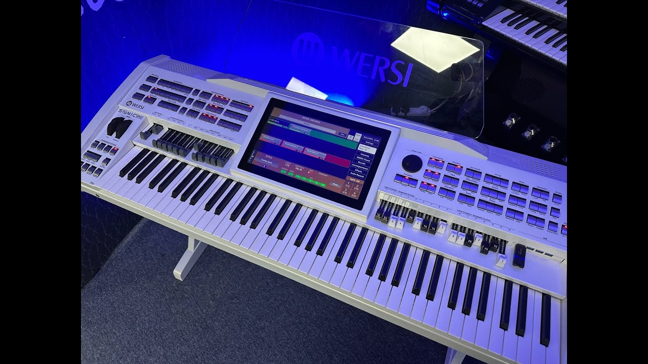 Allens Music Organ & Keyboard Showcase 2025 - Wersi OAX1 Keyboard - YouTube