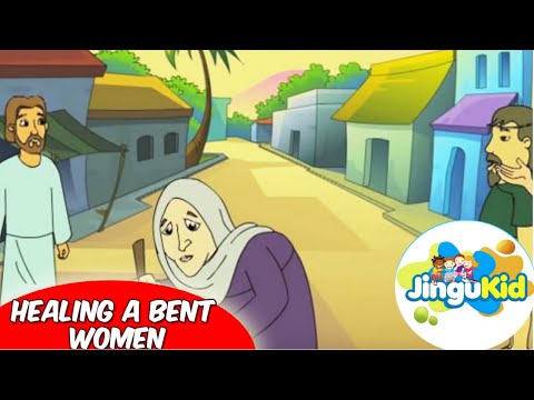 Best Bible stories for kids | Healing A Bent Woman | Animated Bible Stories For Preschool Kids