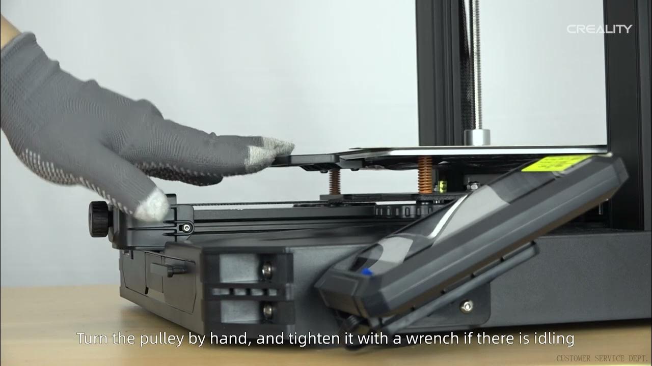 Service tutorial Ender - 3 S1 Pro layer shifting troubleshooting - YouTube