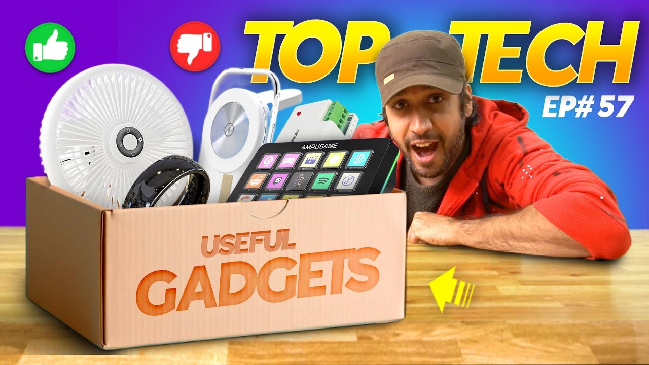 5 INSANELY USEFUL Tech Gadgets I Actually Use Every Day! 🔥 TOP TECH ...