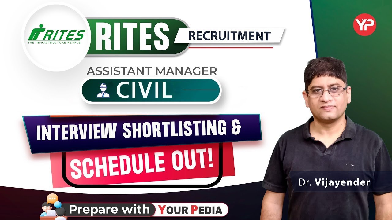 RITES Assistant Manager Civil Interview Shortlisting out | Start ...