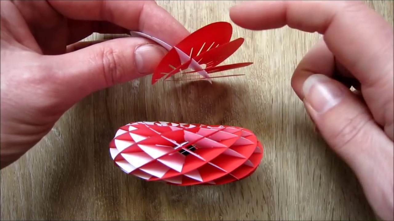 papercraft torus tutorial - YouTube