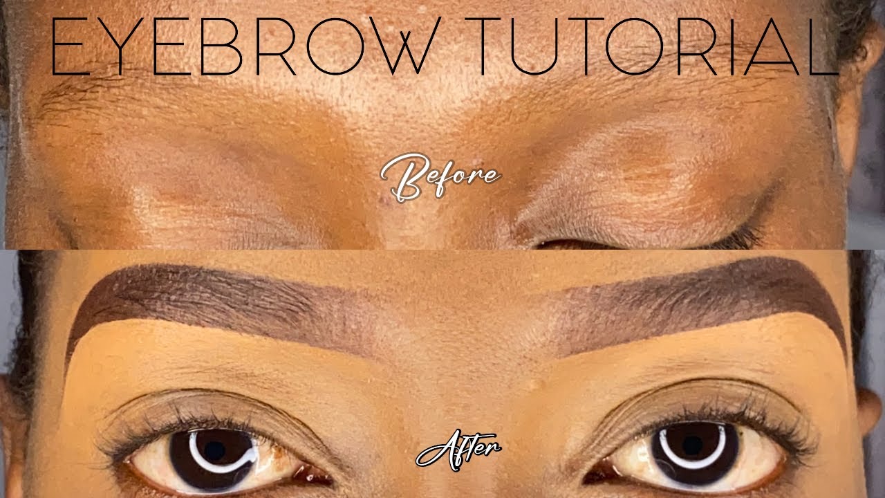 BEGINNER FRIENDLY BROW TUTORIAL | A VERY DETAILED EYEBROW TUTORIAL | KENYAN MAKEUP - YouTube