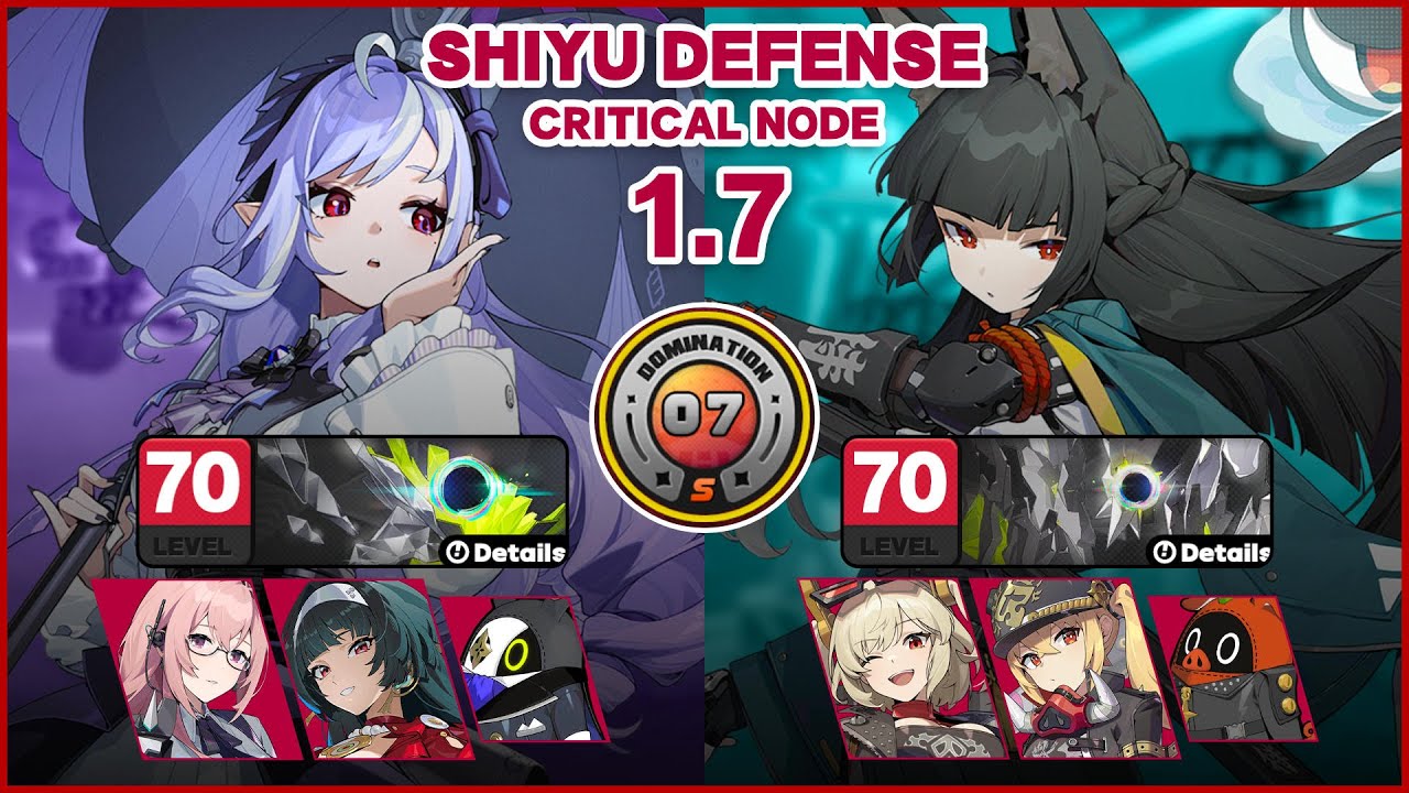 【Zenless Zone Zero】1.7 Shiyu Defense Critical 7 | Thanatos - Tepes ...