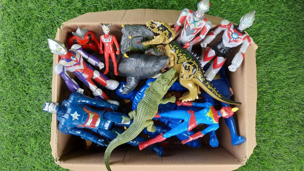 Unboxing Ultraman Toys, Ultraman Taro, Ultraman Leo, ultraman Tiga ...