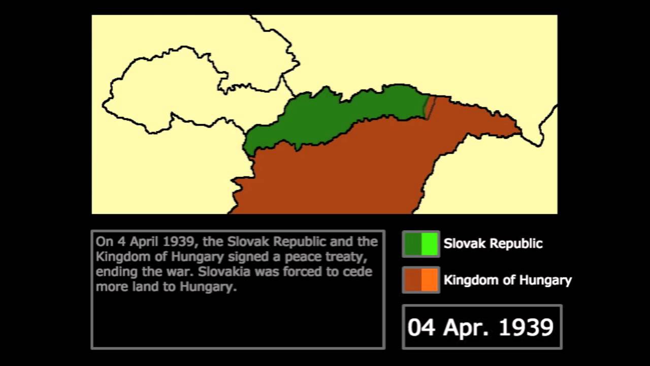 [Wars] The Slovak-Hungarian War (1939): Every Day - YouTube