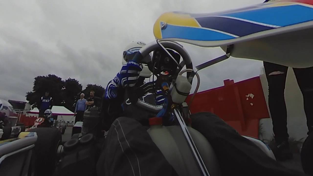 Alyx Coby - Motorsport Ireland Karting Championship 2016 Round 7 Heat 2 ...