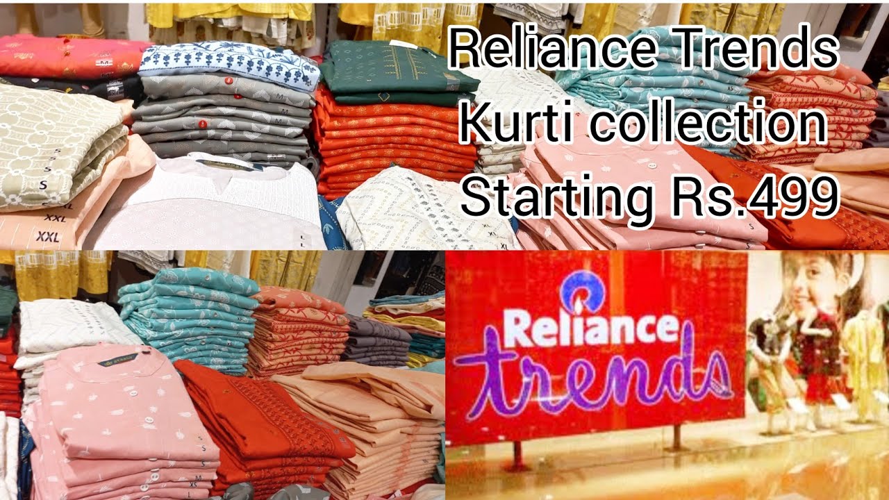 Reliance trends summer collection 2022 | Reliance trends kurtis Rs. 499 ...