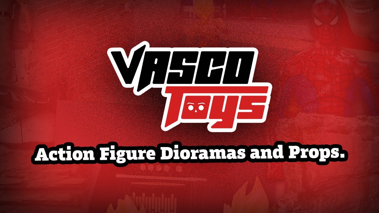 VASCO Toys - Action Figure Dioramas and Props - YouTube