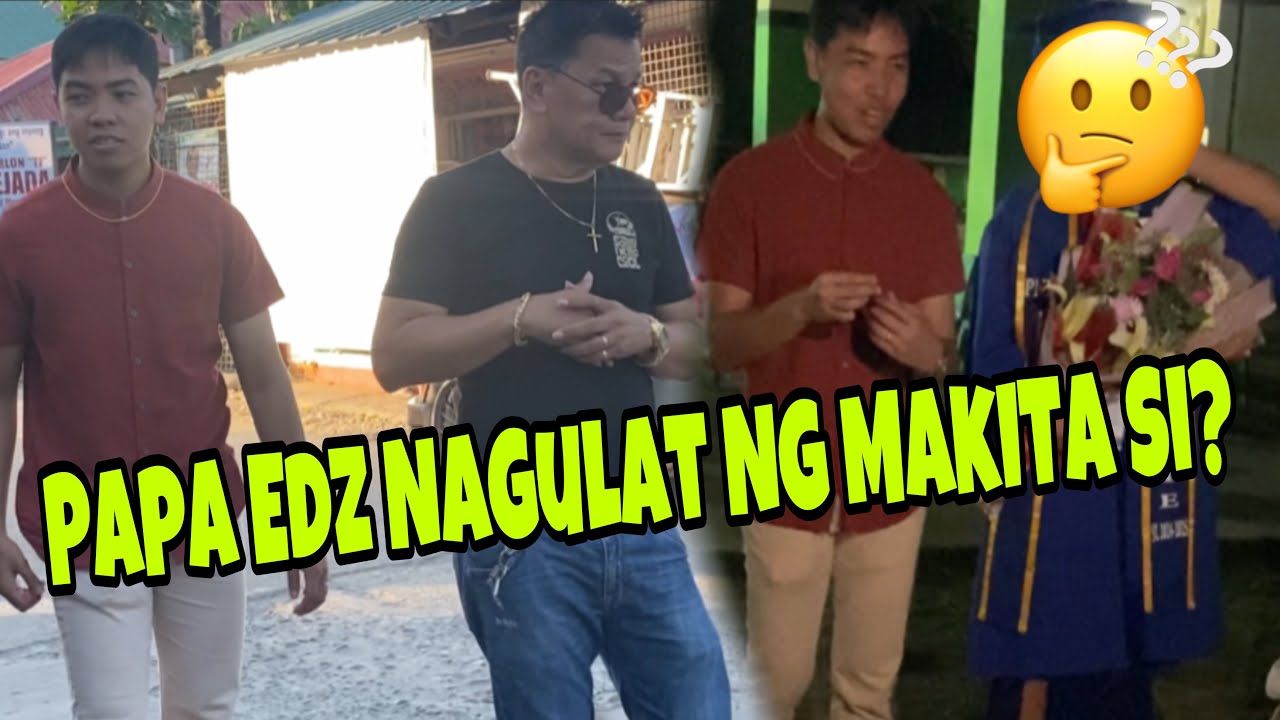 PAPA EDZ NAGULAT NG MAKITA SI HUBBY - YouTube