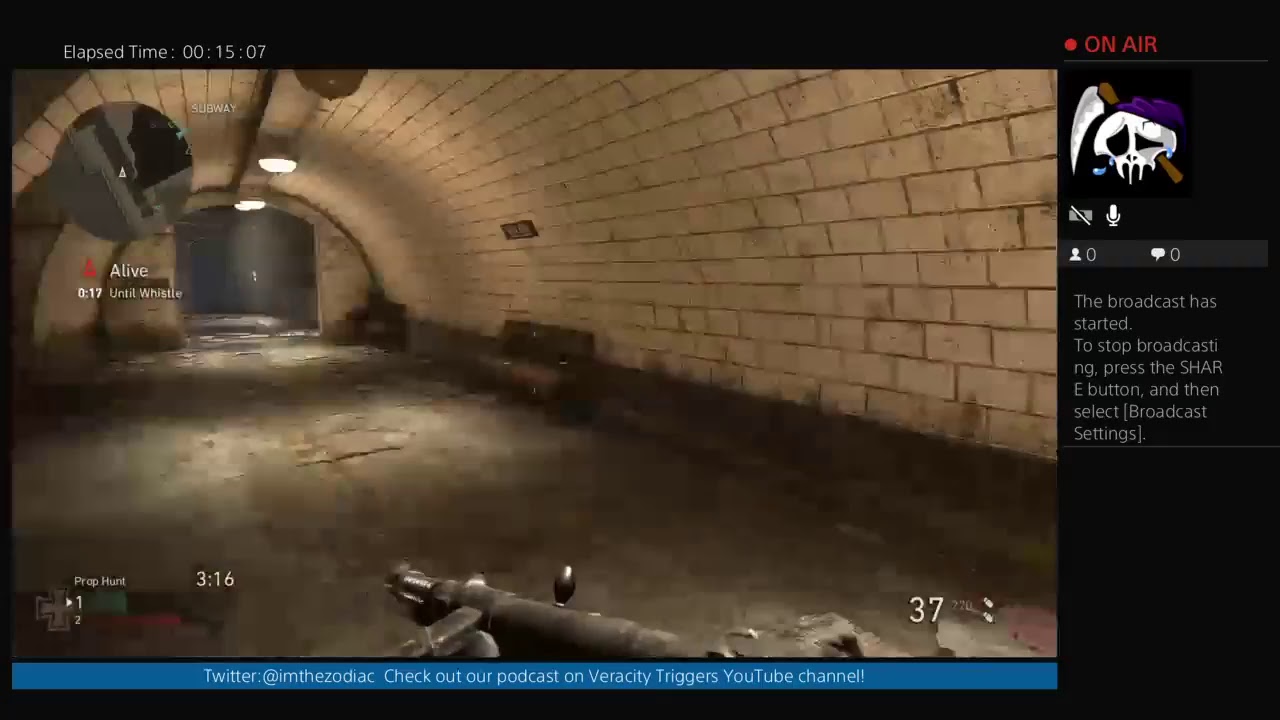 6 Pack Saturday #21 CoD WWII Prop Hunt with The Crow show livestream ...