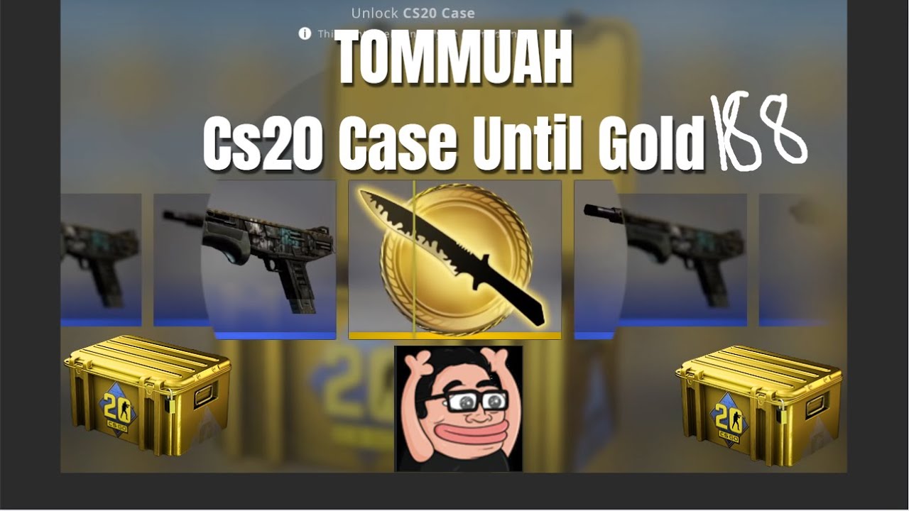 Cs20 Case Until Gold [188] #cs2 #gaming #caseopening #daily - YouTube